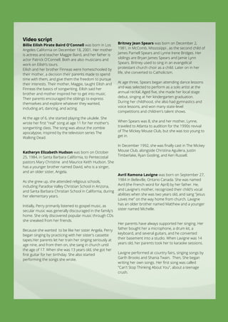 Teaching With Songs: Musical Biography + Song Pieces with Billie Eilish ...