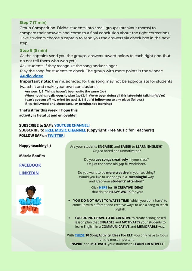 How To Engage English Language Students With Songs? Try Harry Styles ...