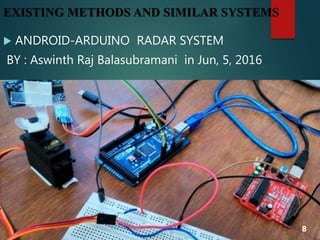 Arduino Radar System | PPTX | Operating Systems | Computer Software and Applications