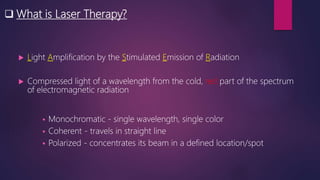 Layser therapy | PPT
