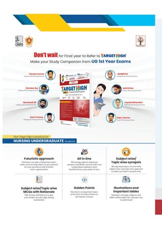 Target high for nursing students and officer | PDF