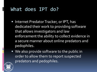 Pedophile Reporter Safari extension | PPTX | Browsers | Computer ...