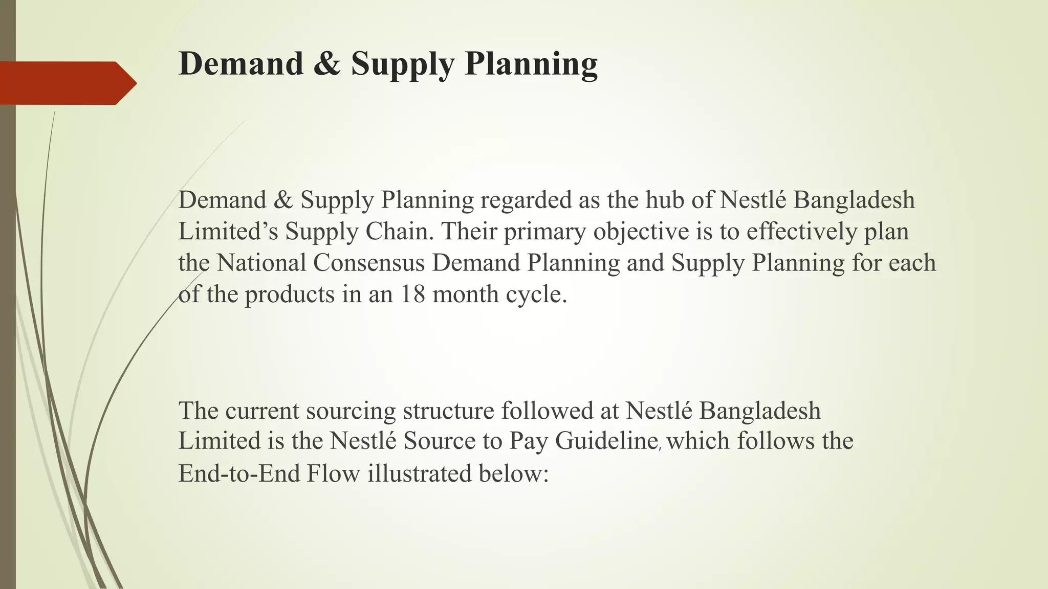 Supply chain of Nestle | PPTX