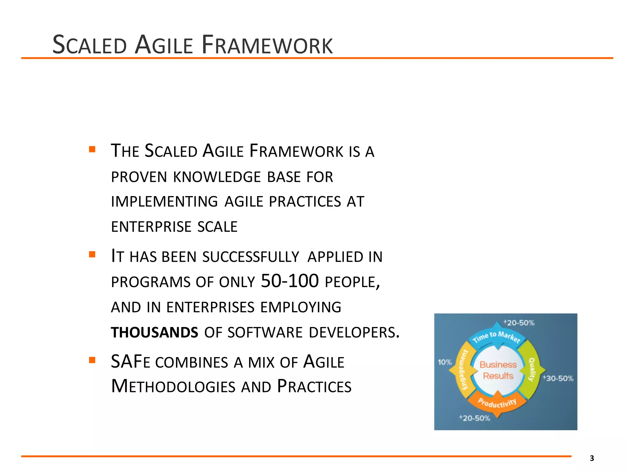 Scaled Agile Framework | PDF