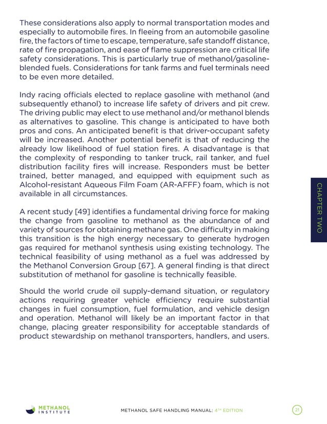 Methanol-Safety-Handling-for - Insurance .pdf | Chemistry | Science