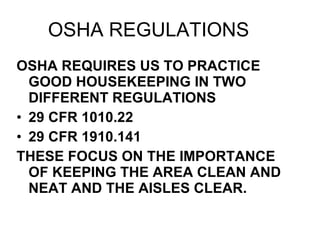 Safe Housekeeping | PPT