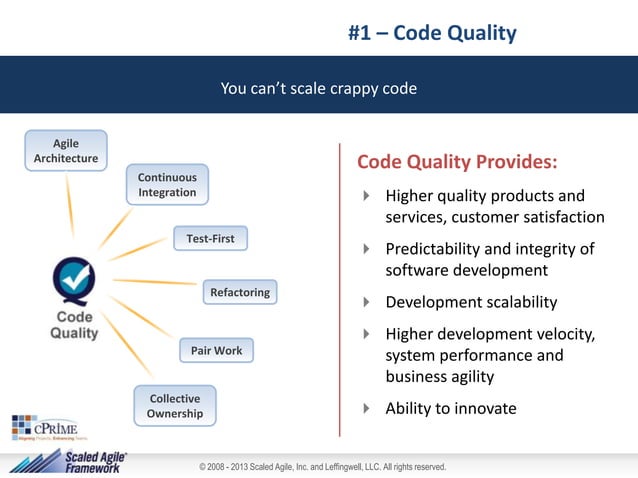 Scaled Agile Framework® Overview | PPTX | Computer Software and Applications | Computing