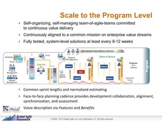 Scaled Agile Framework® Overview | PPTX