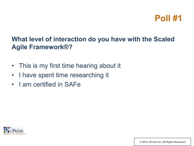 Scaled Agile Framework® Overview | PPTX | Computer Software and Applications | Computing