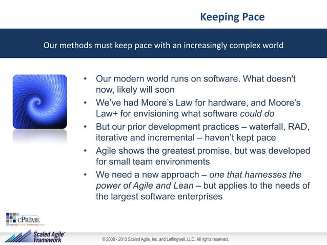Scaled Agile Framework® Overview | PPTX | Computer Software and Applications | Computing