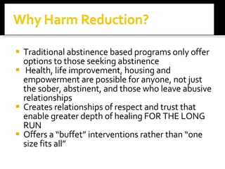 Safe Space, Harm Reduction, And Trauma Informed Principles | PPT