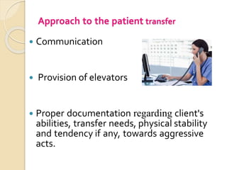 Safe transfer of patient | PPTX