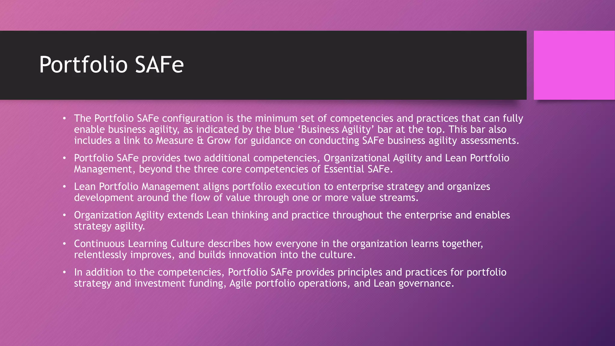 SAFe 5 Configurations | PPT