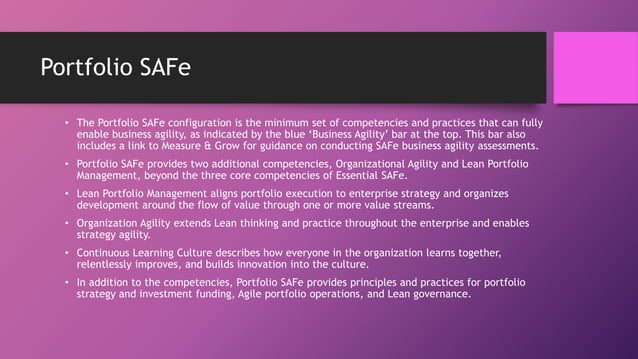 SAFe 5 Configurations | PPT