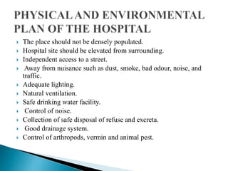 Safe and clean environment in hospital | PPTX