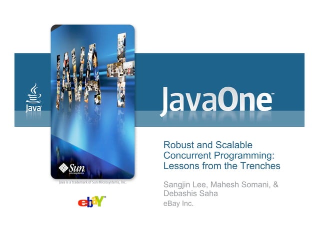 Robust and Scalable Concurrent Programming: Lesson from the Trenches | PPT