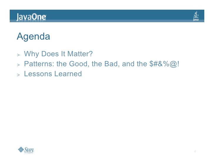 Robust And Scalable Concurrent Programming Lesson From The Trenches