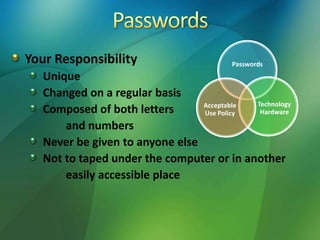 Safe and ethical use of technology in the classroom power point final ...