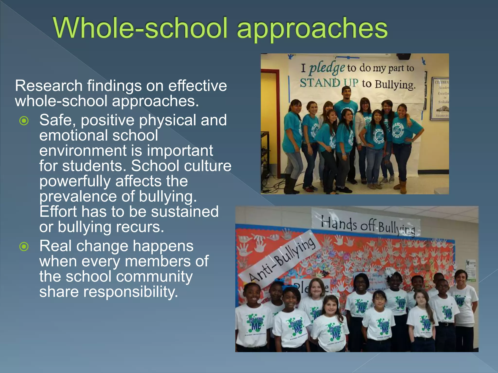 Safe and positive school environments section 2 | PPT