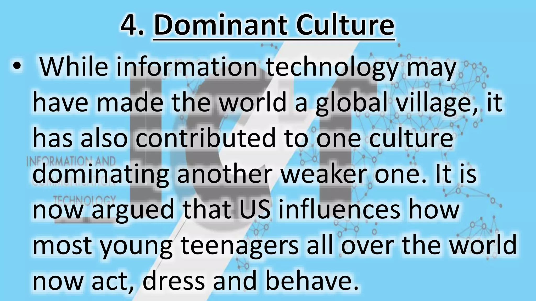 Safe and Responsible Use of ICT | PPTX