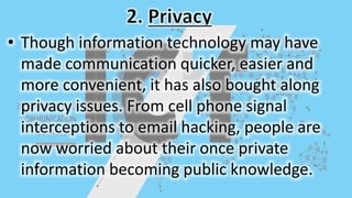 Safe and Responsible Use of ICT | PPTX