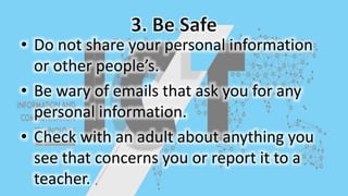 Safe and Responsible Use of ICT | PPTX