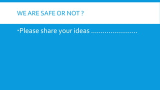 Safe and unsafe secret for child safeguarding | PPTX