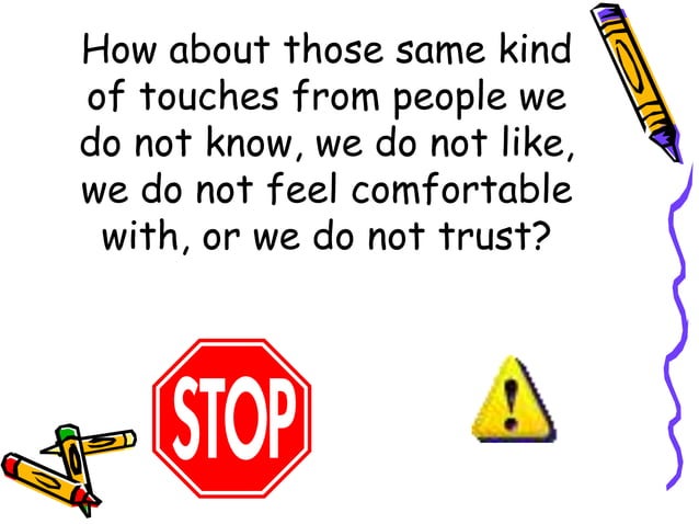 safe and unsafe touch.pptx | Parenting Babies and Toddlers | Parenting