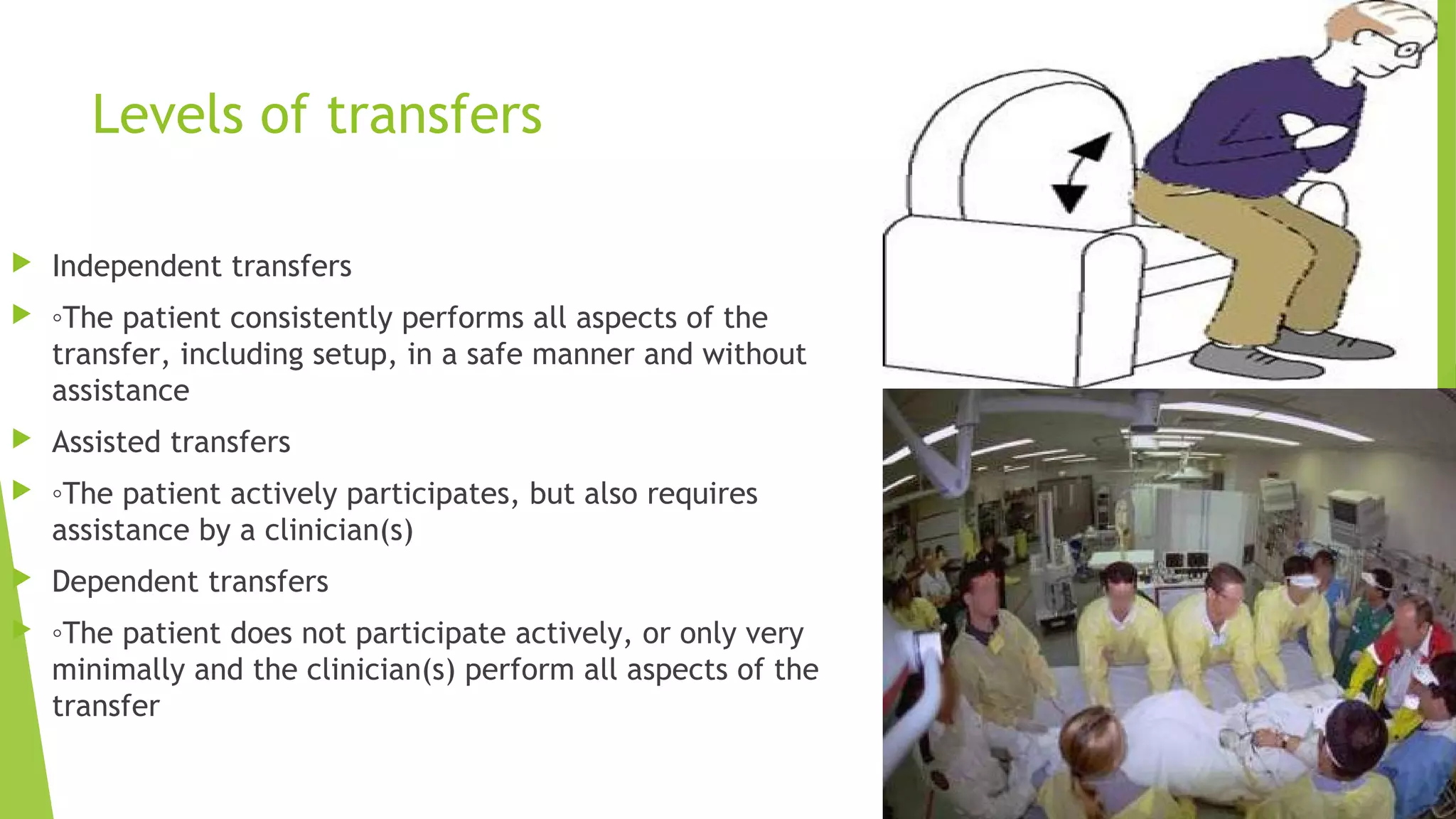 Safe aptient handling and transfer final 28 | PPT