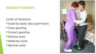 Safe aptient handling and transfer final 28 | PPT