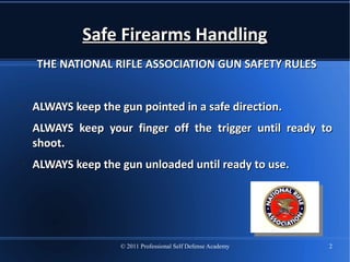 Safe arms handling | PPT