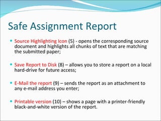 Safe assignment | PPT | Desktop Publishing | Computer Software and ...