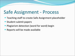 Safe assignment | PPT | Desktop Publishing | Computer Software and ...