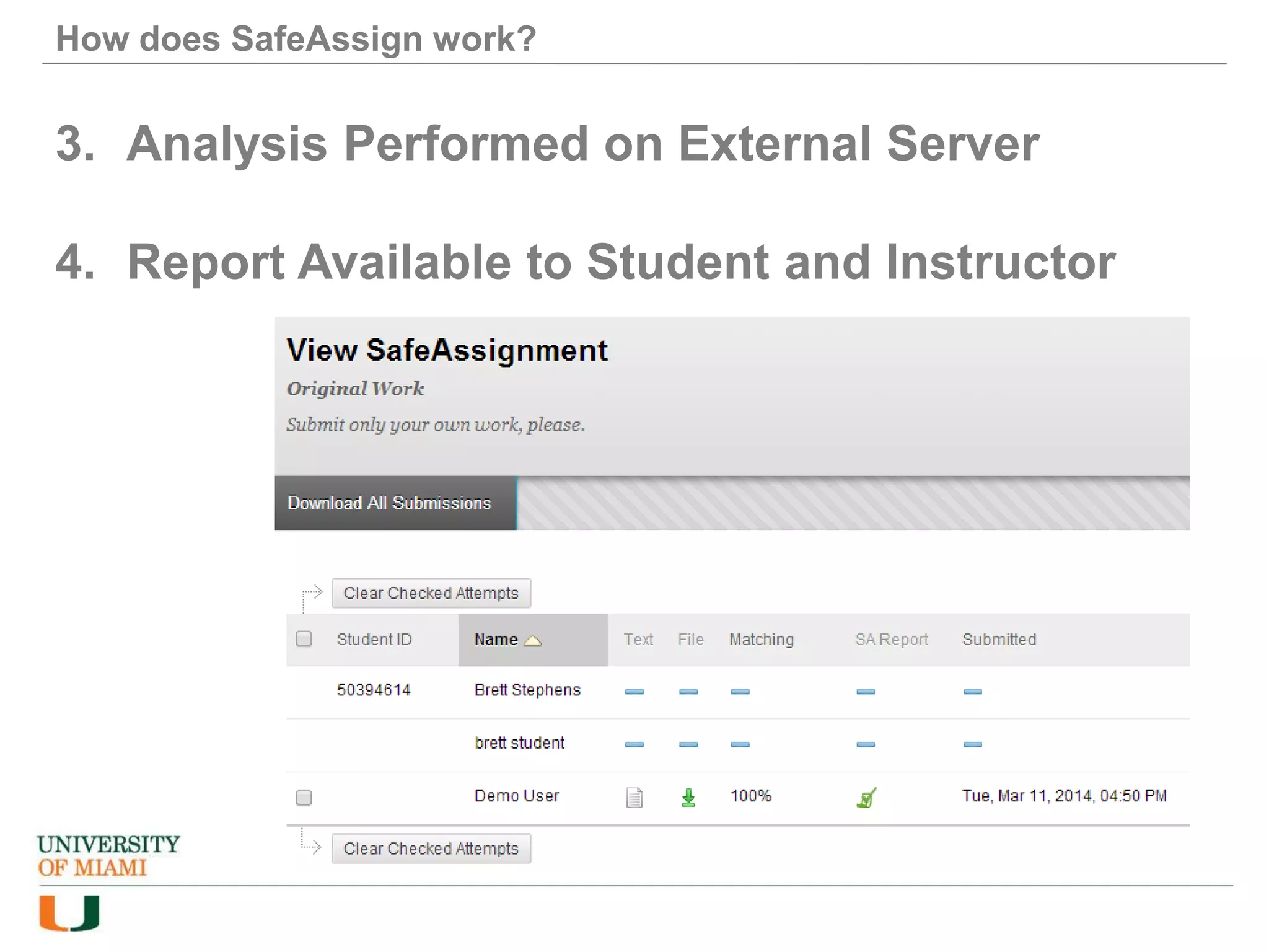 SafeAssign in Blackboard Learn | PPT