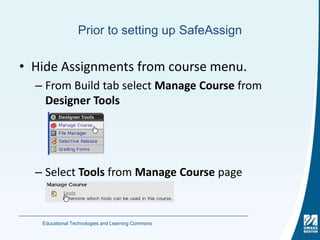 Using SafeAssign | PPT