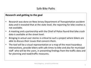 User Experience Research for Safe Bike Paths | PPT