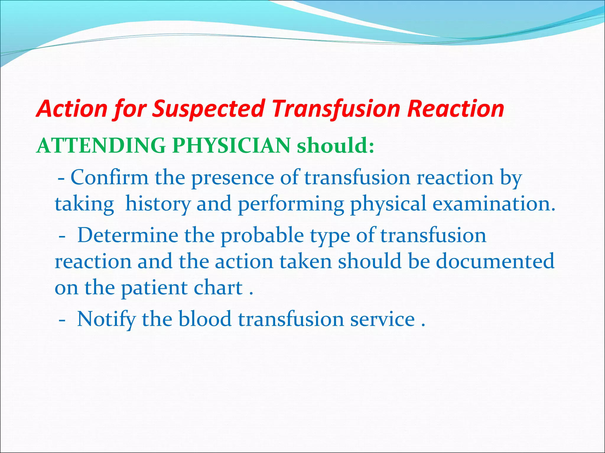 Safe Blood Transfusion | PPT