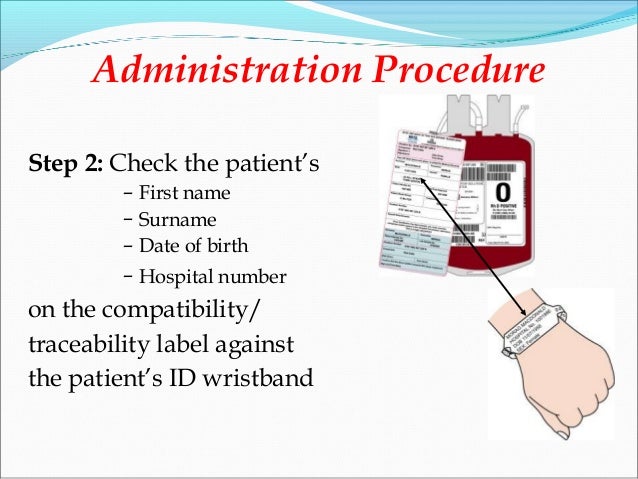 Safe Blood Transfusion
