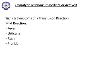 safe blood transfusion cffffffftftfffttftdr | PPT