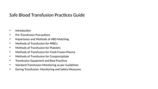 Safe Blood Transfusion Practices Guide.pptx