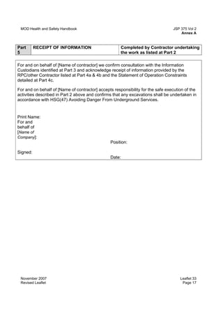 Safe cable excavation___mod_h&s_leaflet_33 | PDF