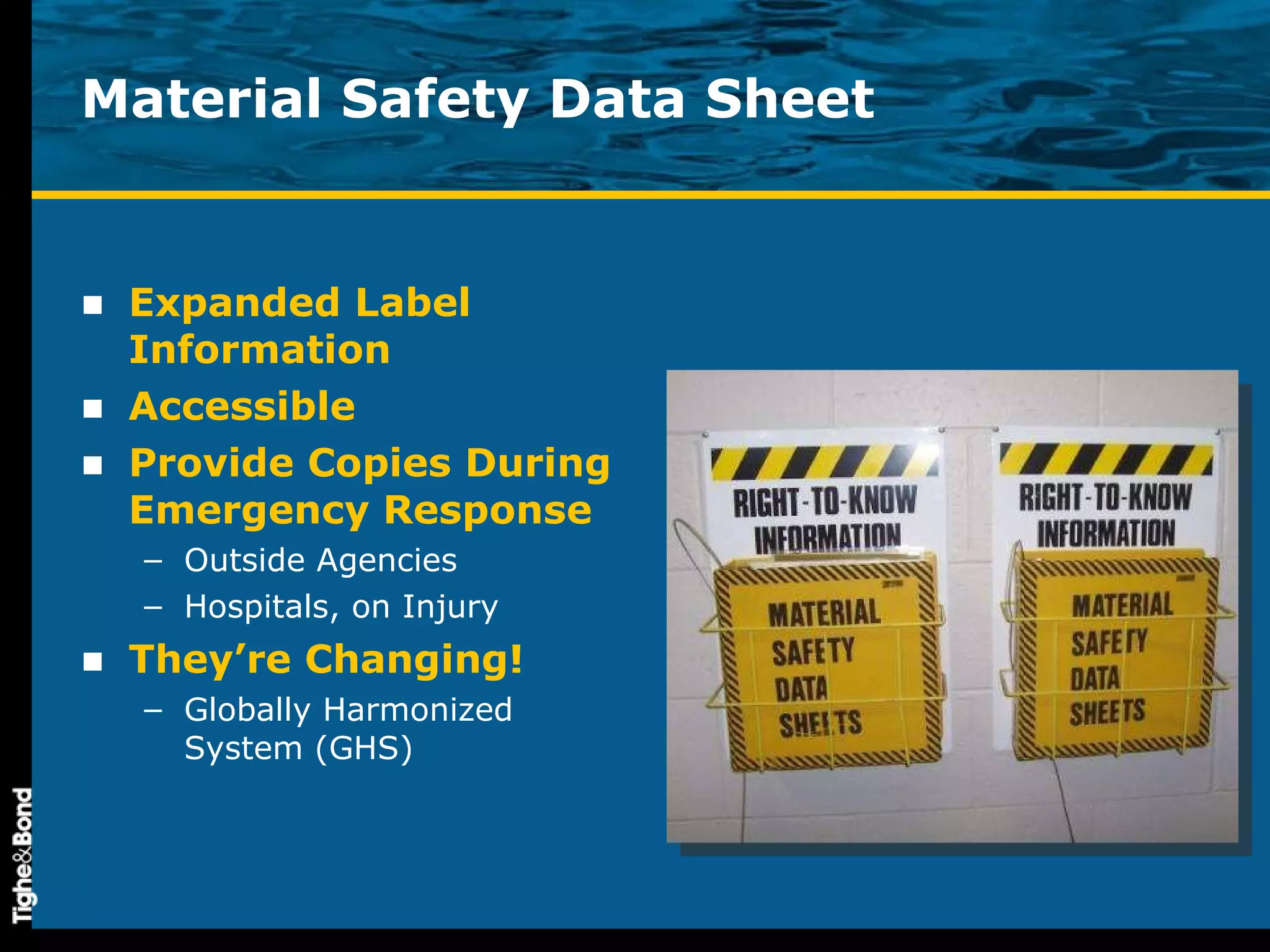 Safe Chemical Handling & Initial Spill Response | PPT