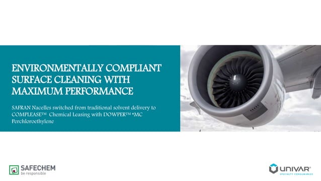 CASE STUDY - ENVIRONMENTALLY COMPLIANT SURFACE CLEANING WITH MAXIMUM ...