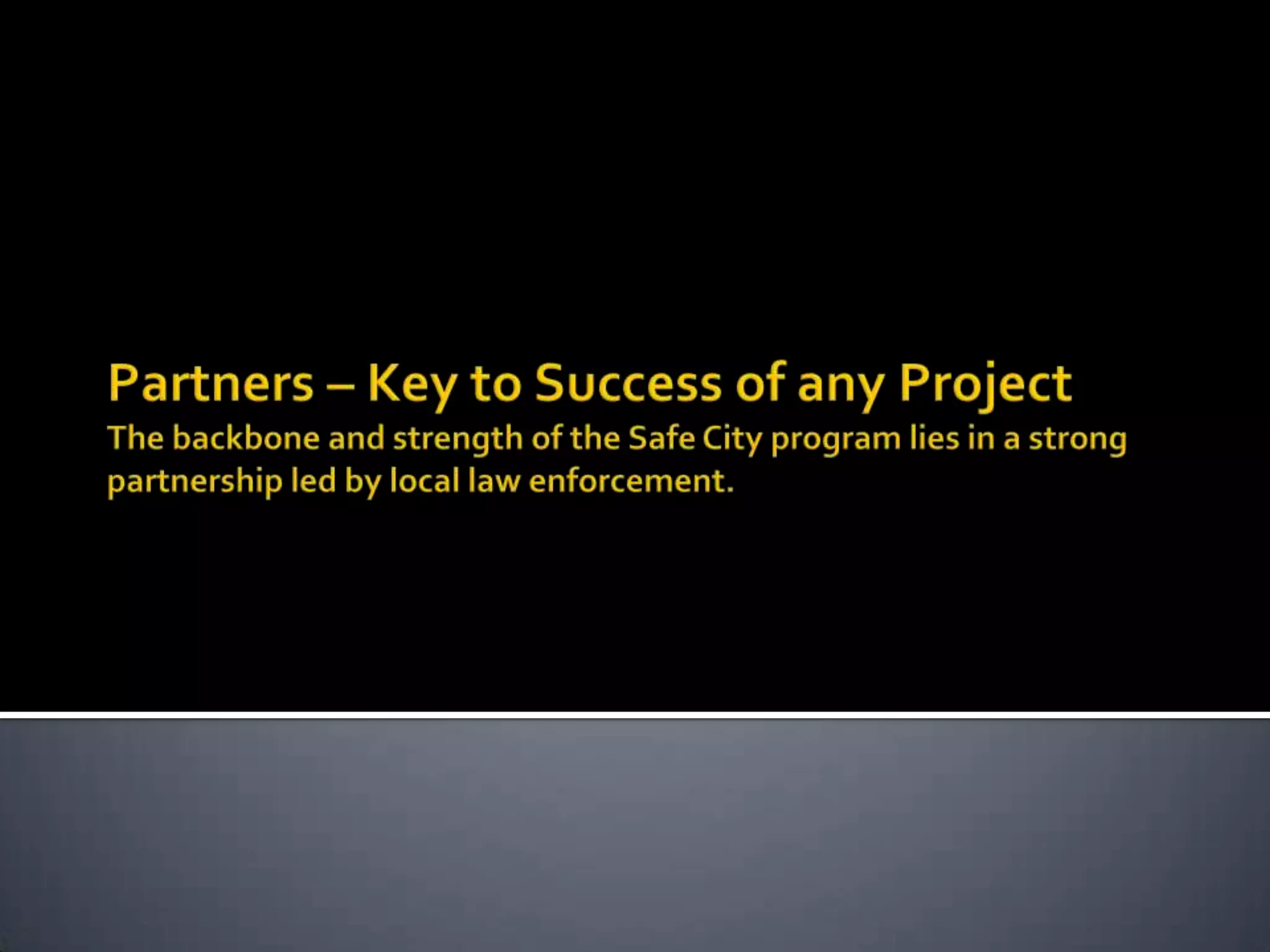 Safe City 1.0 | PPTX