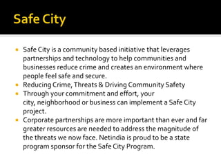 Safe City 1.0 | PPTX