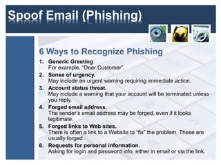 Safe computing (Tips & Tricks) | PPT