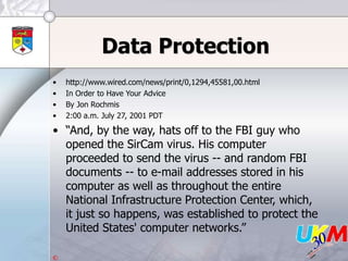 Safe computing (circa 2004) | PPT