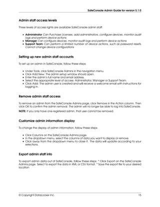 Safeconsole admin guide | PDF