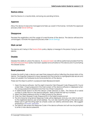 Safeconsole admin guide | PDF