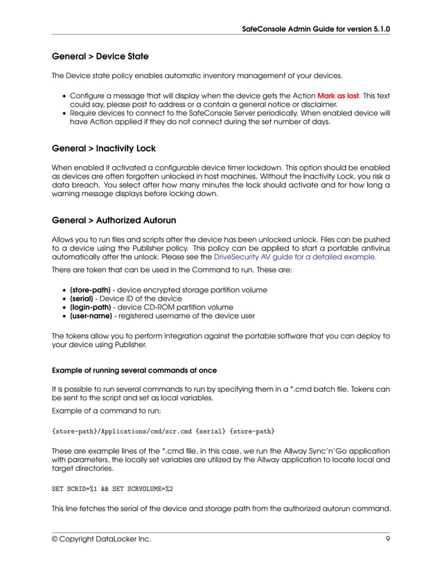 Safeconsole admin guide | PDF